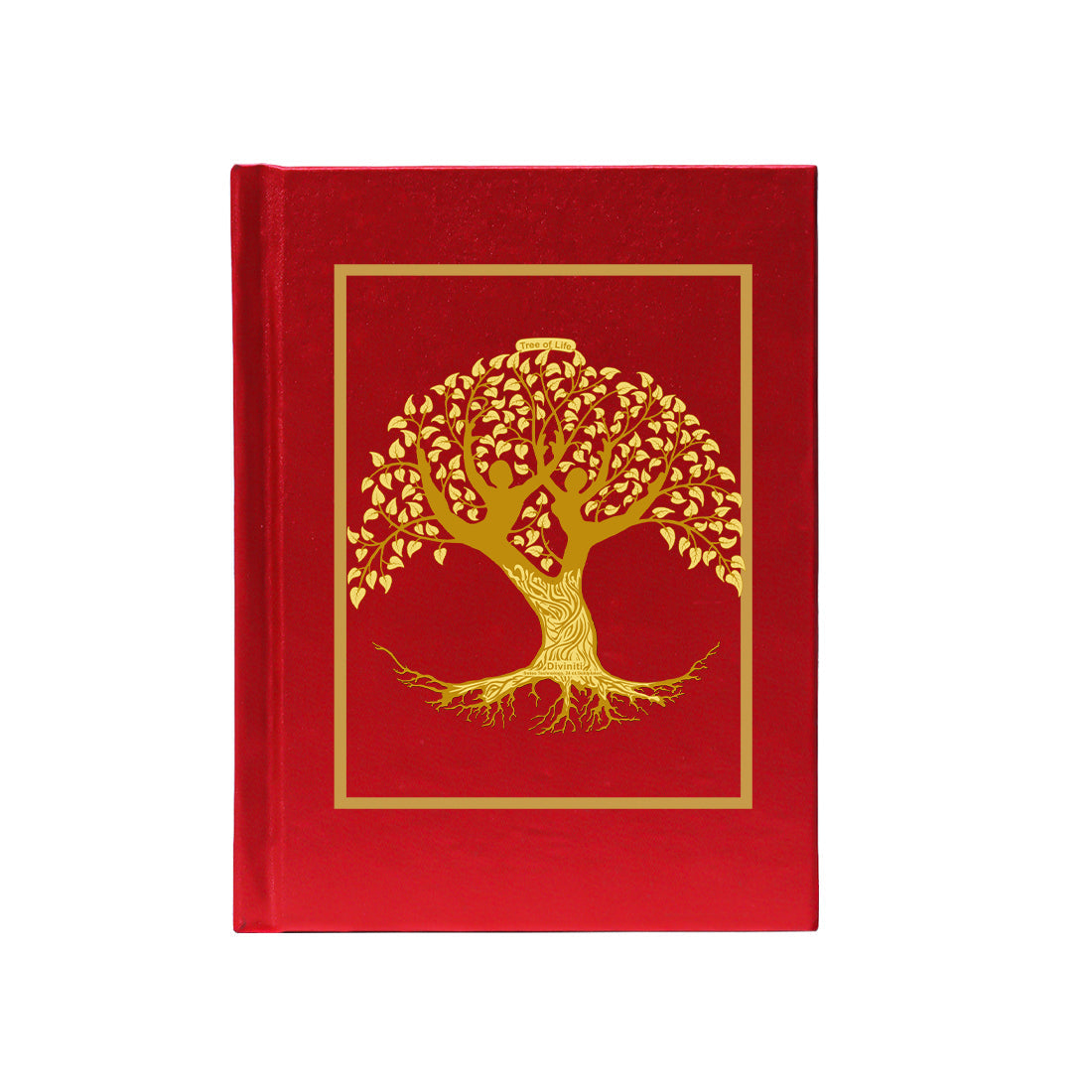 DIVINITI 24K Gold Plated Lady Tree Notebook | Religious Diary Hardcove ...