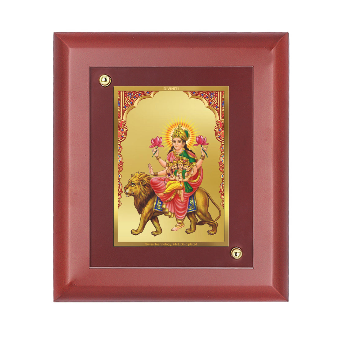 Diviniti Skandmata Mata gold-plated Wall Photo Frame, Table Decor| MDF ...