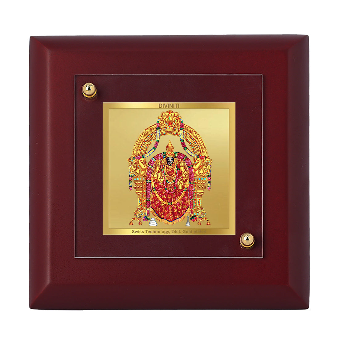 Diviniti 24K Gold Plated Padmavathi Photo Frame For Home Decor Showpie ...