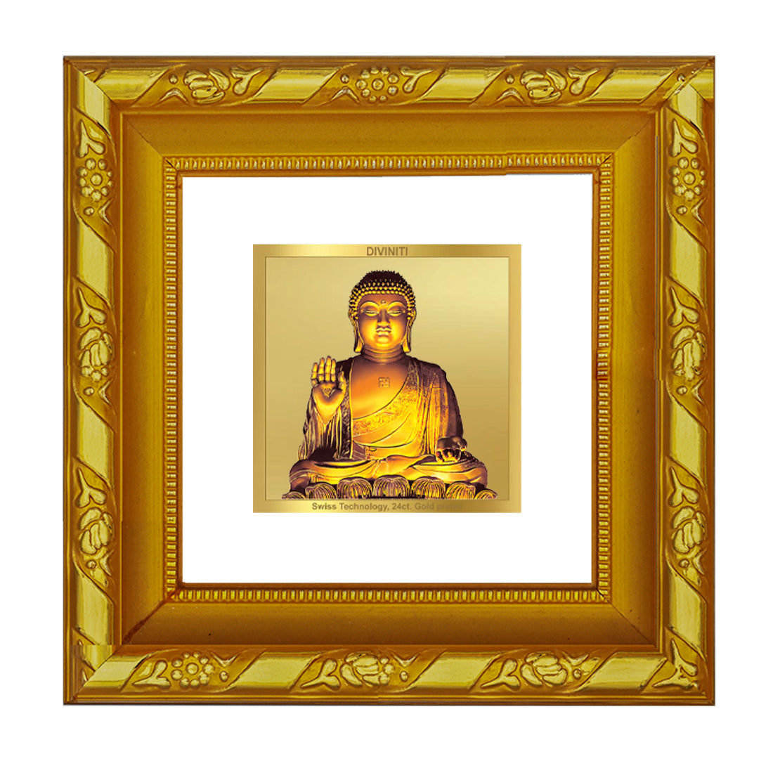 Buy Divine Buddha Spiritual Frames Gold Plated – PujaShoppe