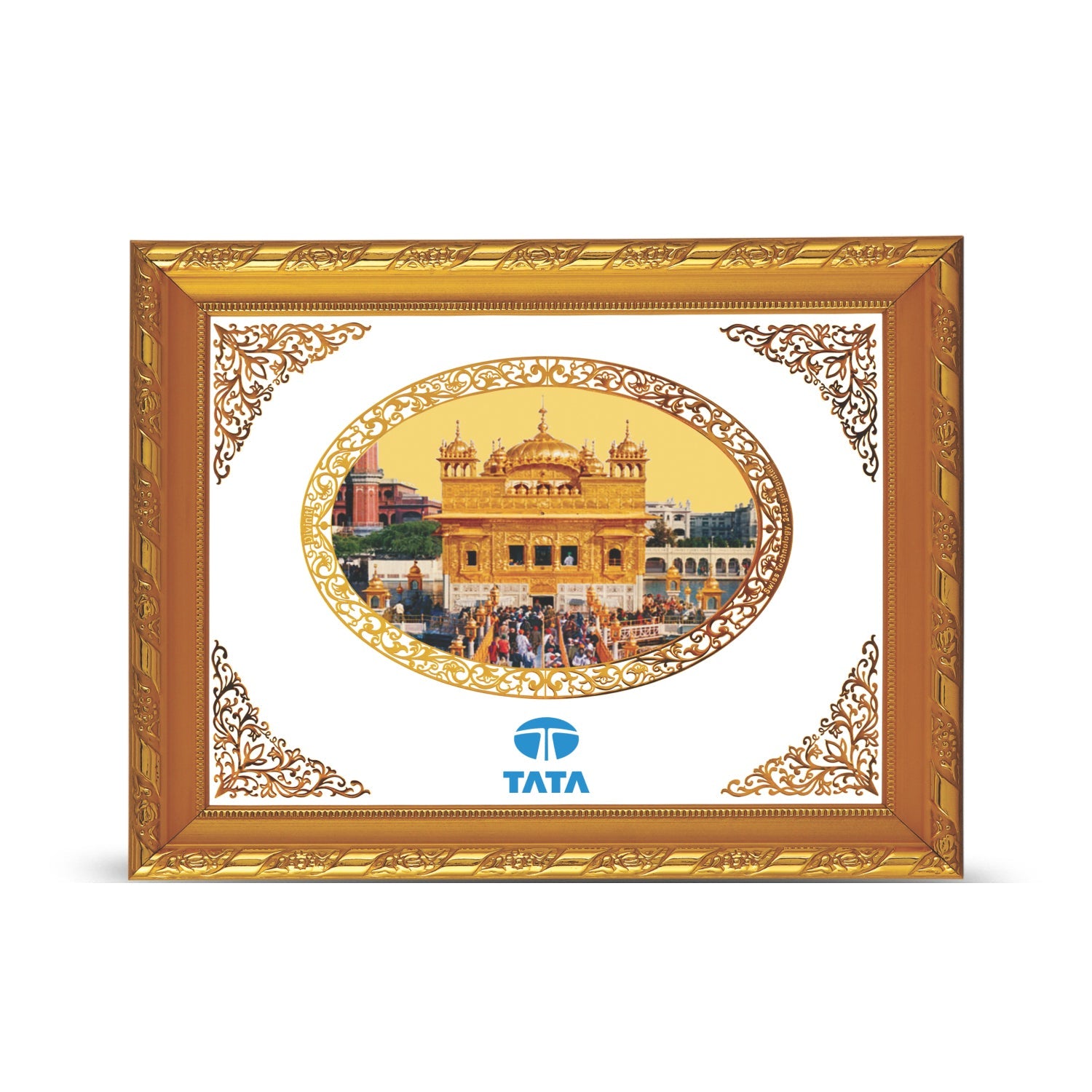 Buy 24K Gold Plated Swarn Mandir Photo Frame – PujaShoppe