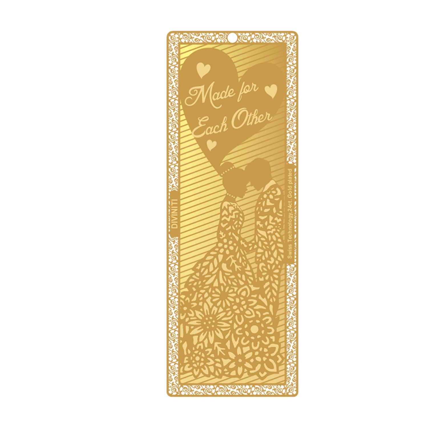 Luxury 24K Gold Plated Bookmark - Corporate Gifts – PujaShoppe