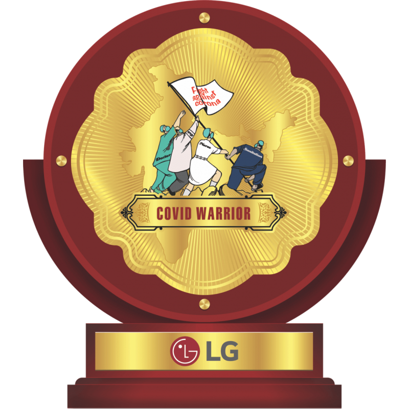 Diviniti 24K Gold Plated Mdf Trophy Gift For Home, Office Decoration ...